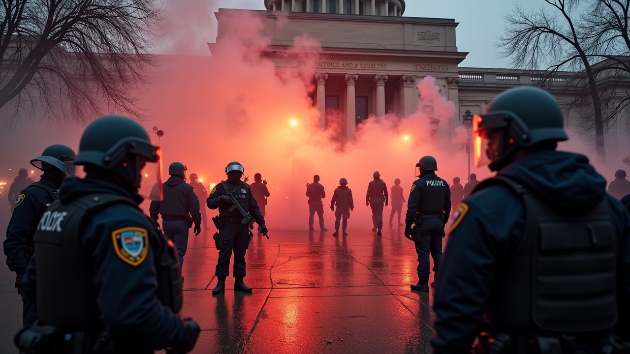 BREAKING: Chaos Erupts Outside Portland ICE Facility As Protest Turns ...