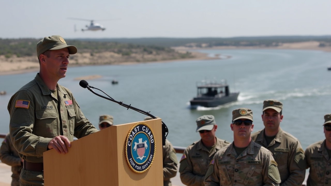 JUST IN: Coast Guard Launches Operation River Wall To Bolster Trump’s ...