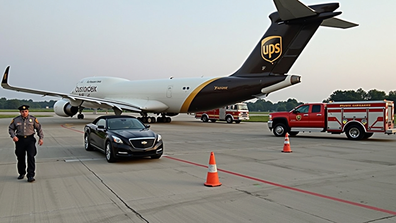 BREAKING: UPS Cargo Plane Crashes Near Louisville Airport; 7 Confirmed Dead