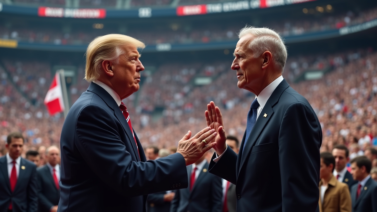 WATCH: Trump Swears In New Recruits At Commanders Game Despite Boos