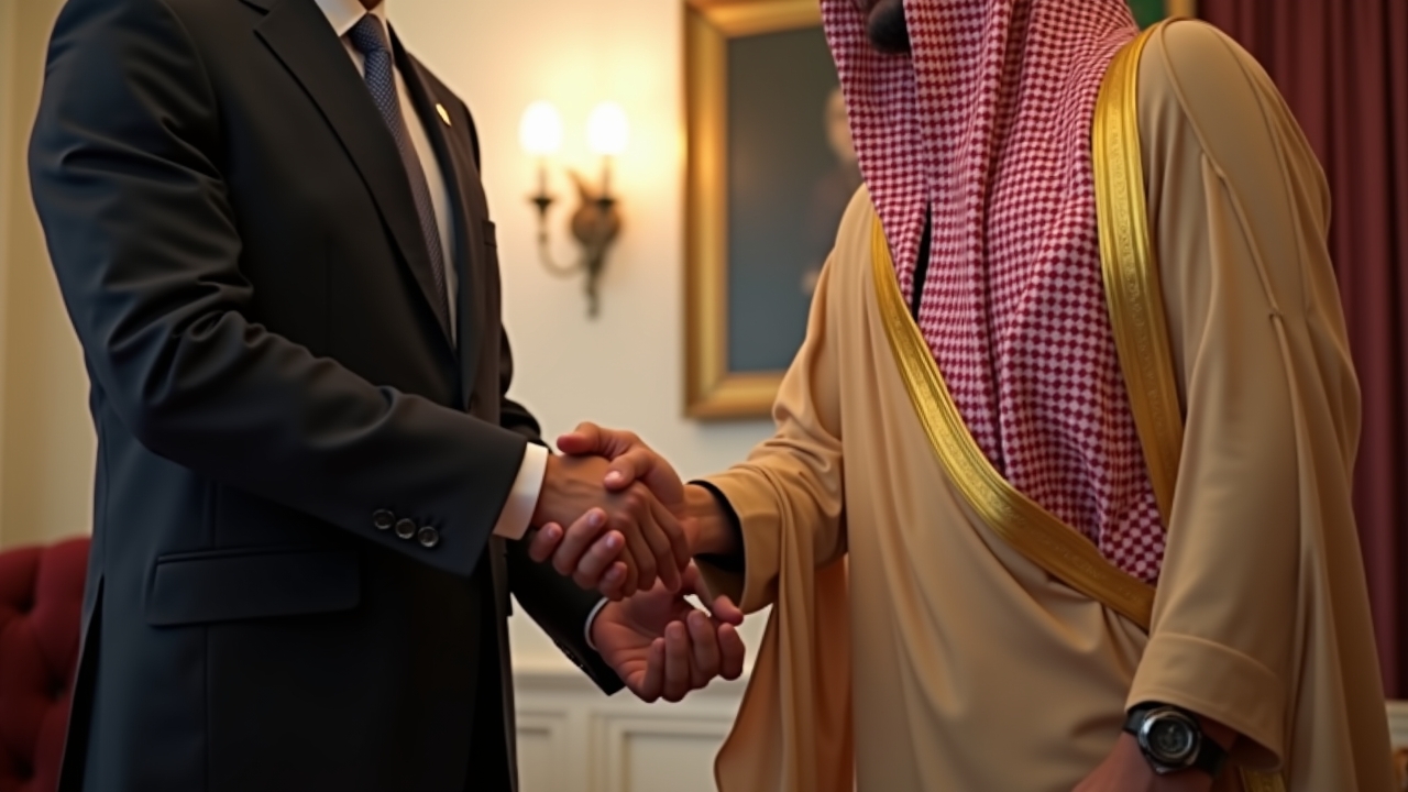 TRUMP MAKES A POINT… Firm Handshake With Saudi Prince Puts Biden’s Fist ...