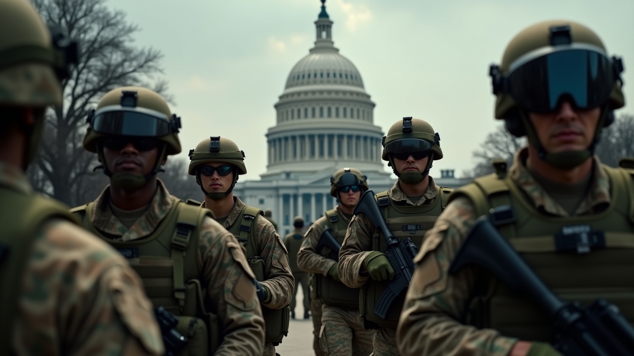 NATIONAL GUARD Ambushed Near White House… Security And Immigration ...