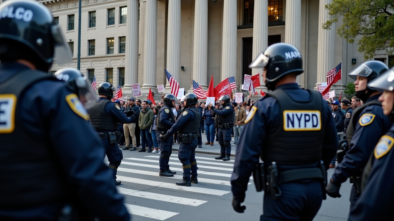 BREAKING: Chaos Breaks Out As Anti-ICE Protesters Clash With NYPD In NYC