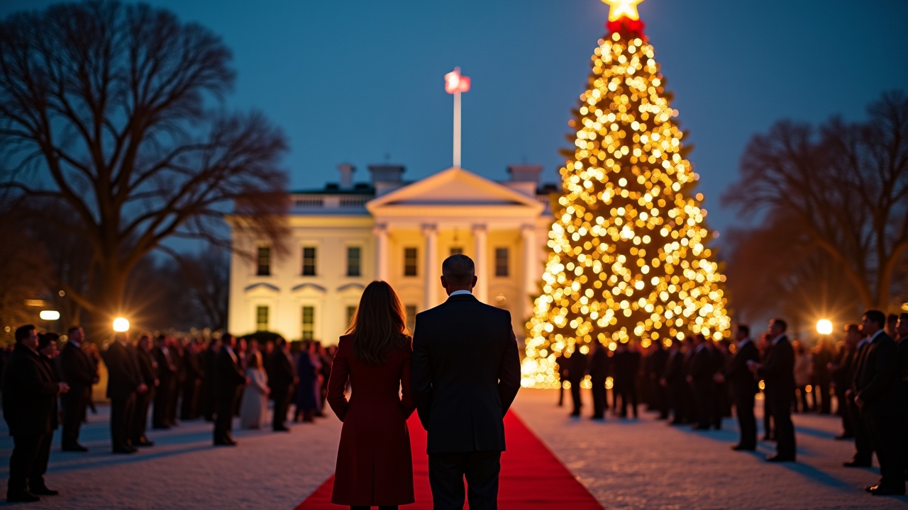 WATCH: Trump And Melania Light National Christmas Tree In Stunning ...
