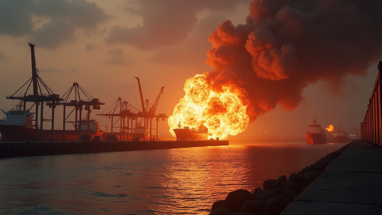 JUST IN: Trump Confirms Massive Explosion Destroys Venezuelan Drug Port