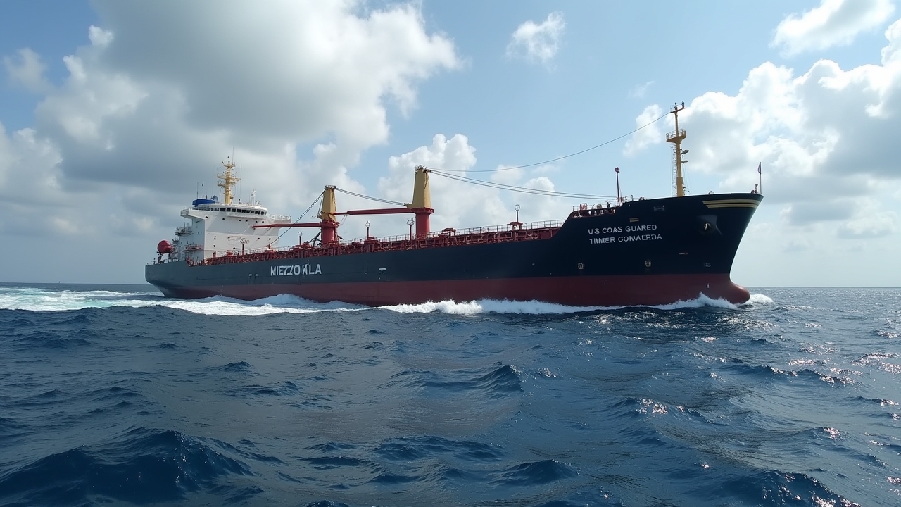 JUST IN: U.S. Forces Seize Venezuelan Oil Tanker In Bold Sanctions Move