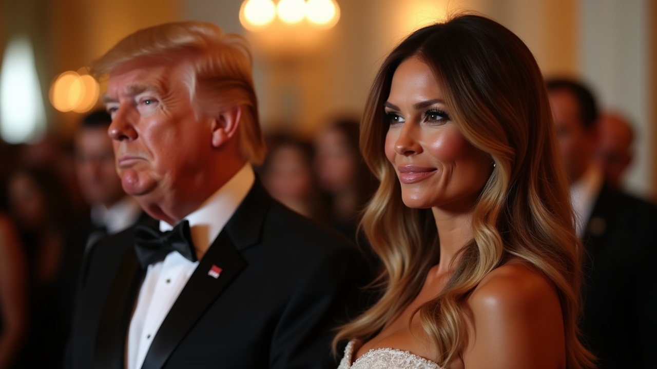 Trump And Melania Steal Show At Mar-A-Lago New Year’s Celebration ...