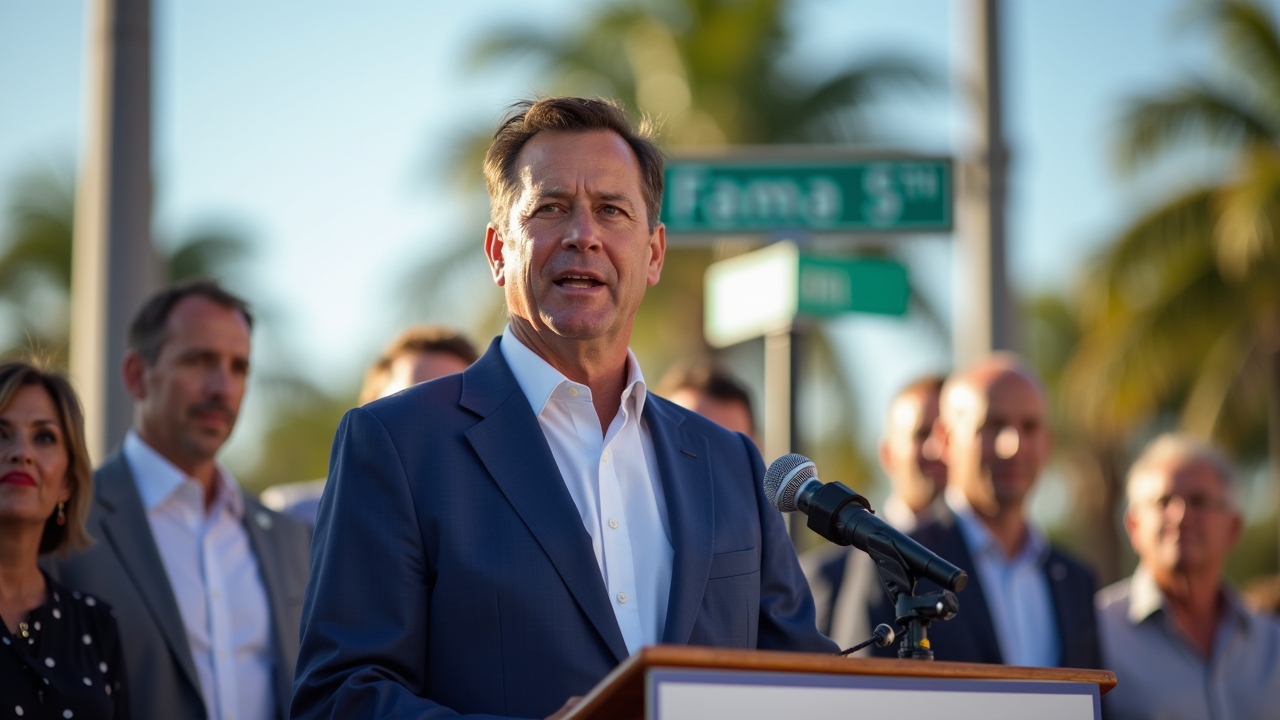 JUST IN: Trump Unveils ‘President Donald J. Trump Boulevard’ Sign In ...