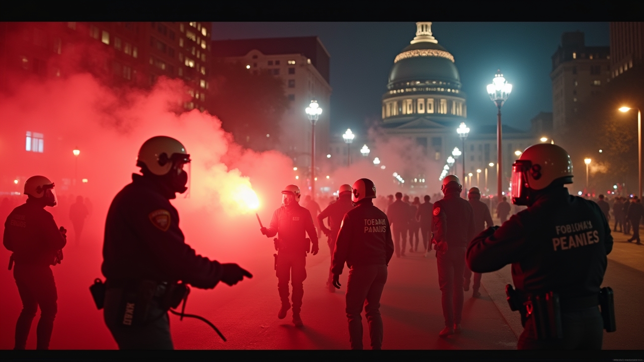 JUST IN: Federal Agents Clash With Protesters Using Tear Gas In Minneapolis