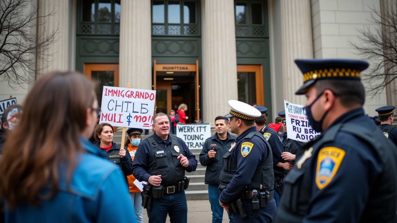JUST IN: Tensions Explode As Trump Supporters Confront Anti-ICE ...