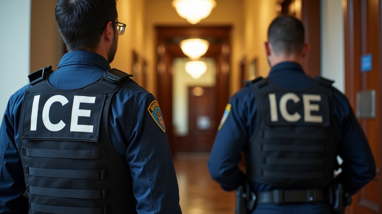 JUST IN: ICE Agents Blocked From Ecuadorian Consulate Amid ...