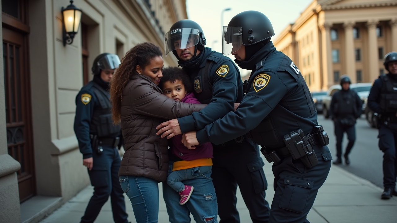 SHOCKING: Illegal Alien Uses Child As Shield To Evade ICE Capture In ...