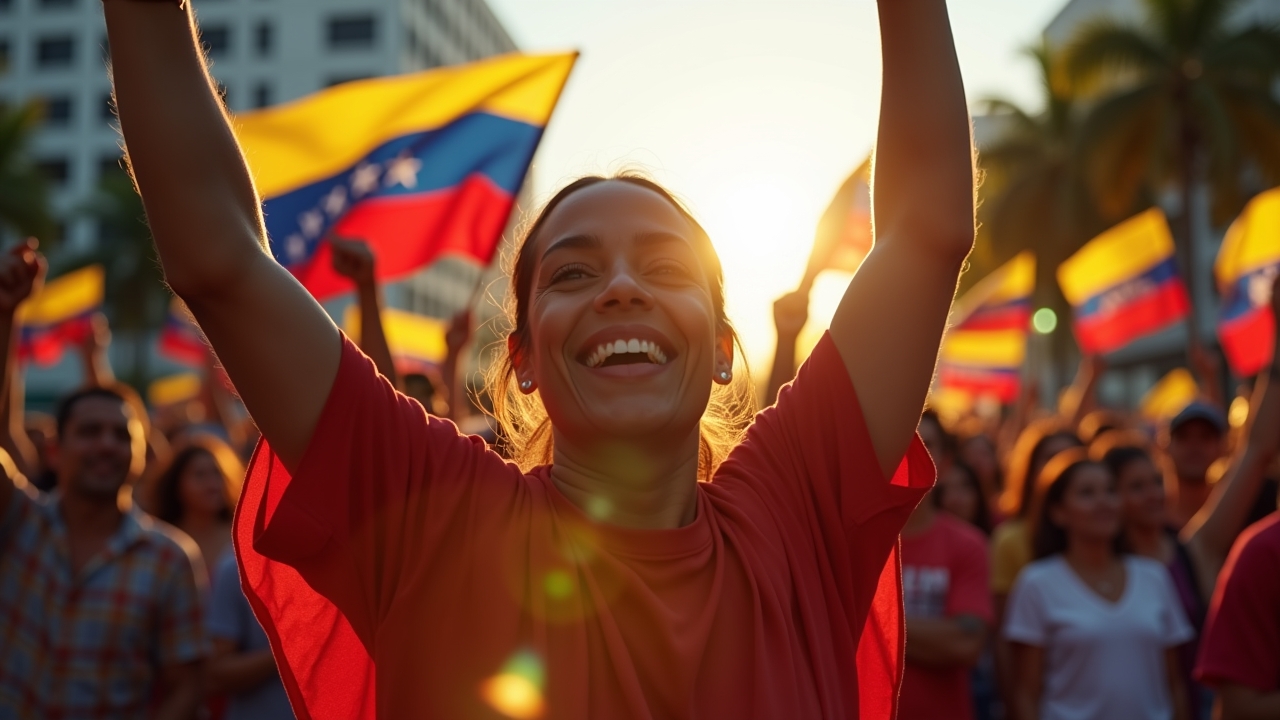 Venezuelan Expats Erupt In Celebration After Trump’s Bold Operation ...