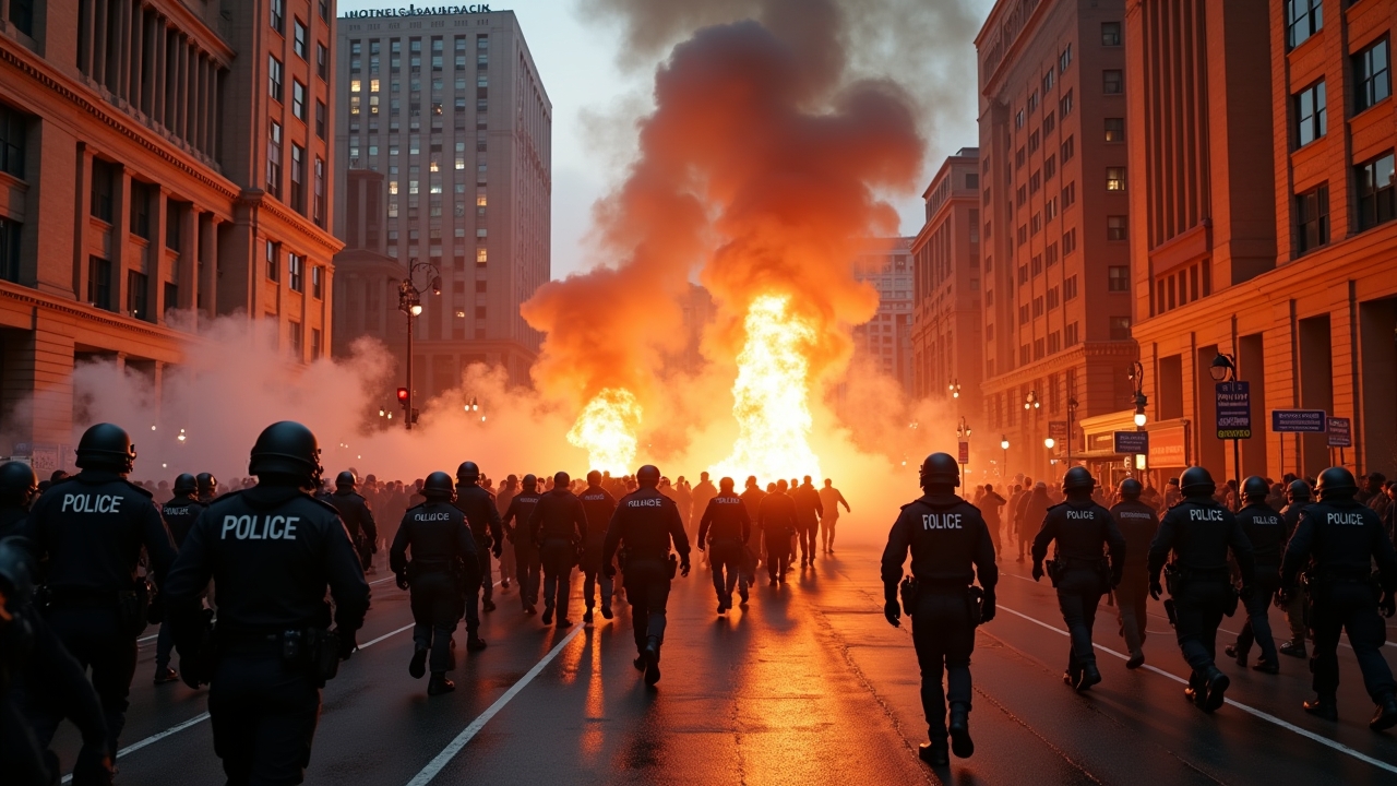 BREAKING: Minneapolis Police Flee As Anti-ICE Rioters Take Over City ...