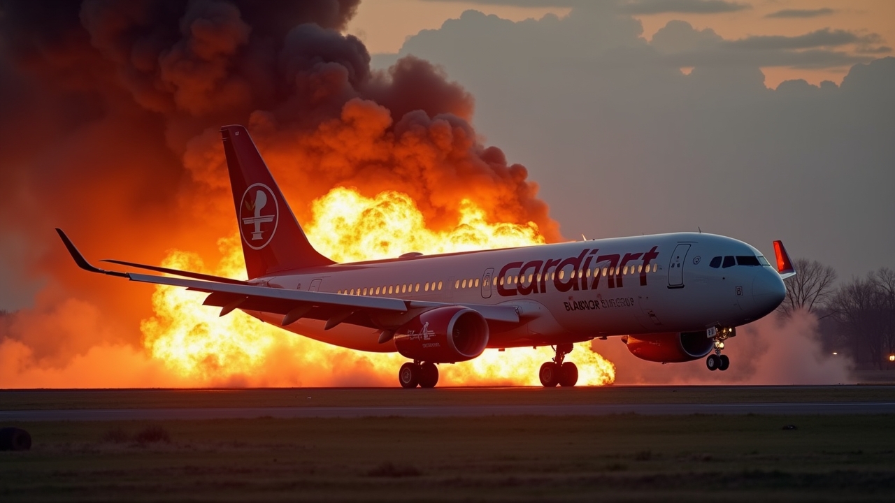 JUST IN: All Eight Tires Blow Out On LATAM Airlines Flight Landing In ...