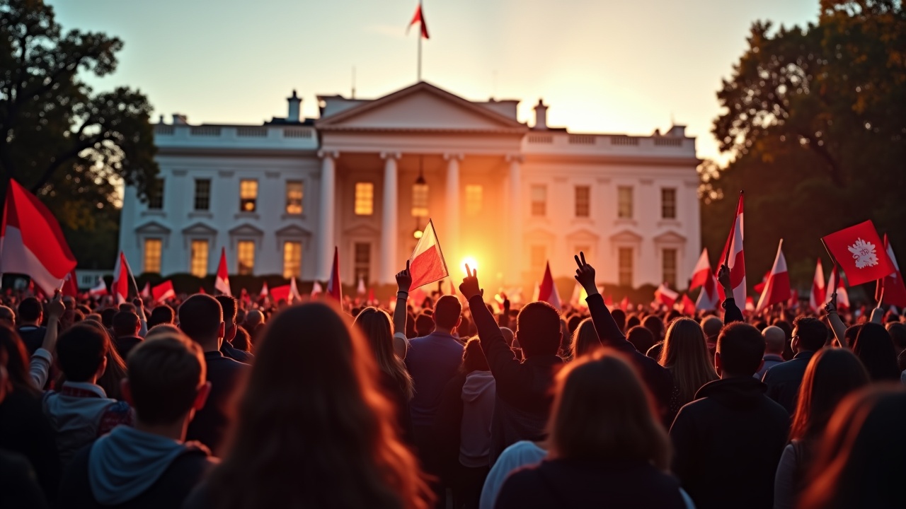 BREAKING: Massive Crowd Rallies Outside White House In Support Of Trump ...