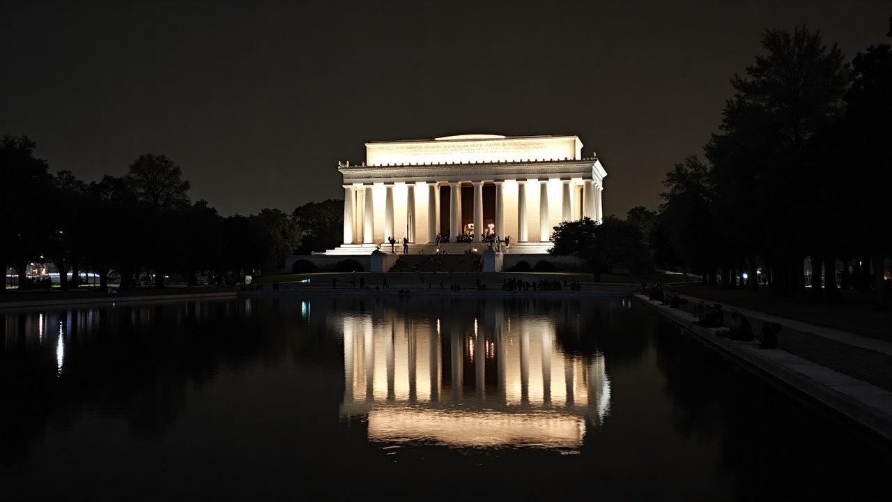 NEW: Threatening Graffiti Found At Lincoln Memorial Reflecting Pool ...